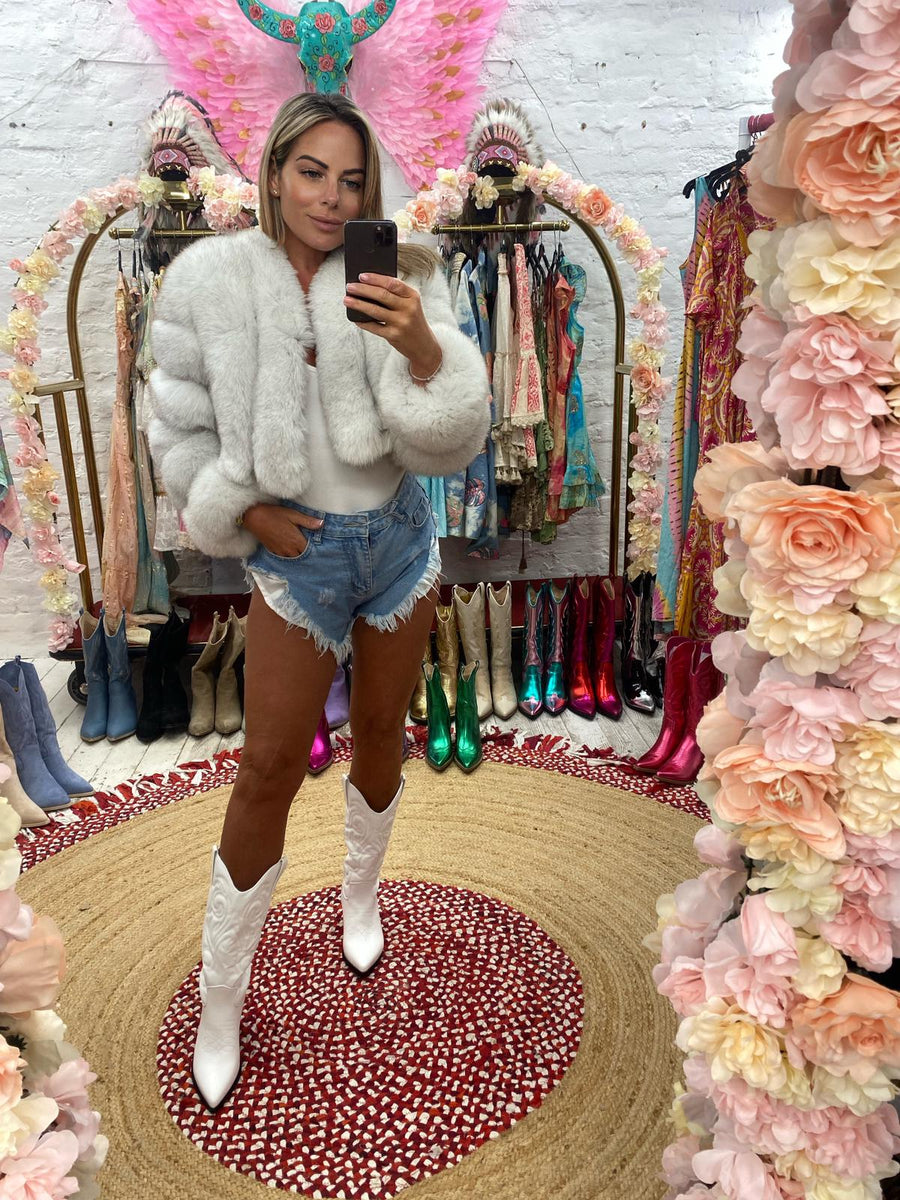 Laura Jane Paris Luxury Coat ‘ New York ‘ Royal Natural – ESSEX COUTURE